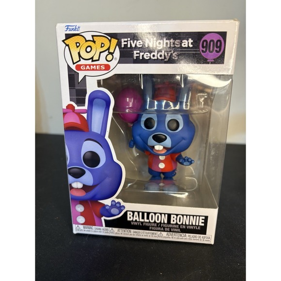Funko | Toys | Balloon Bonnie Fnaf Funko Pop Figure Five Nights At ...